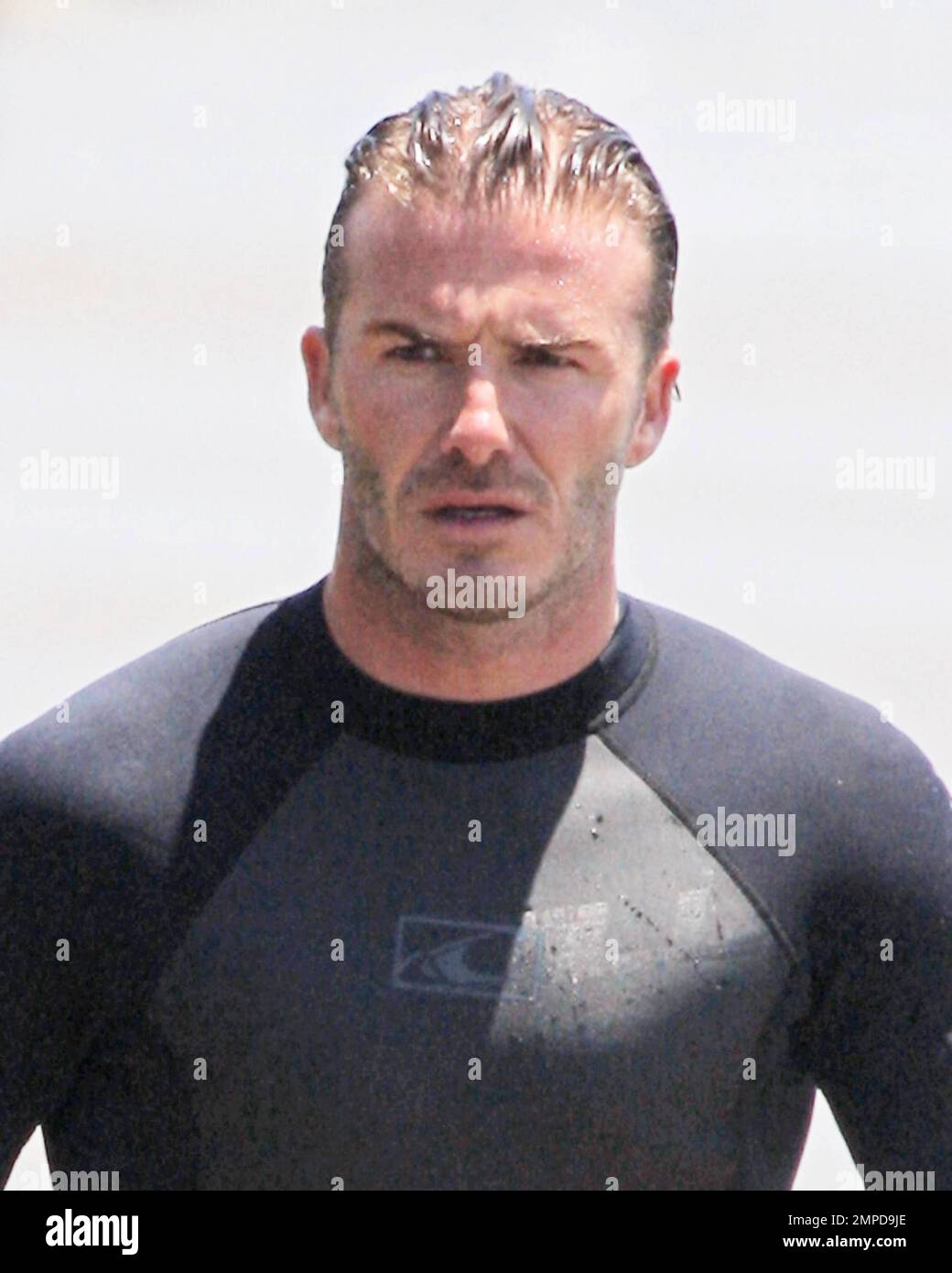 David Beckham spends beach time in Malibu, LA, CA on 30th July 2011 ...