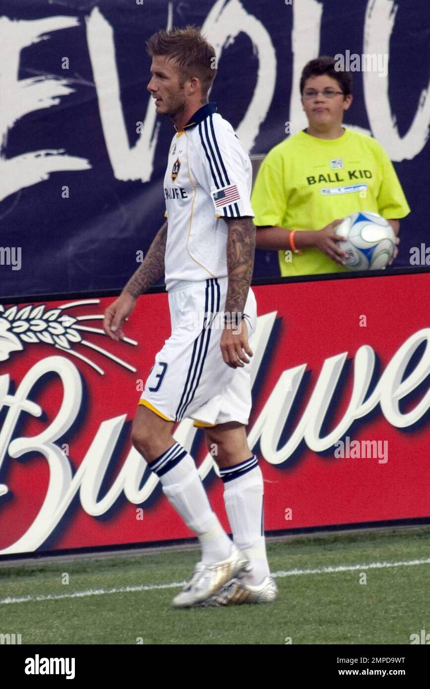- David Beckham plays in the match Revolution Vs. Galaxy at the ...