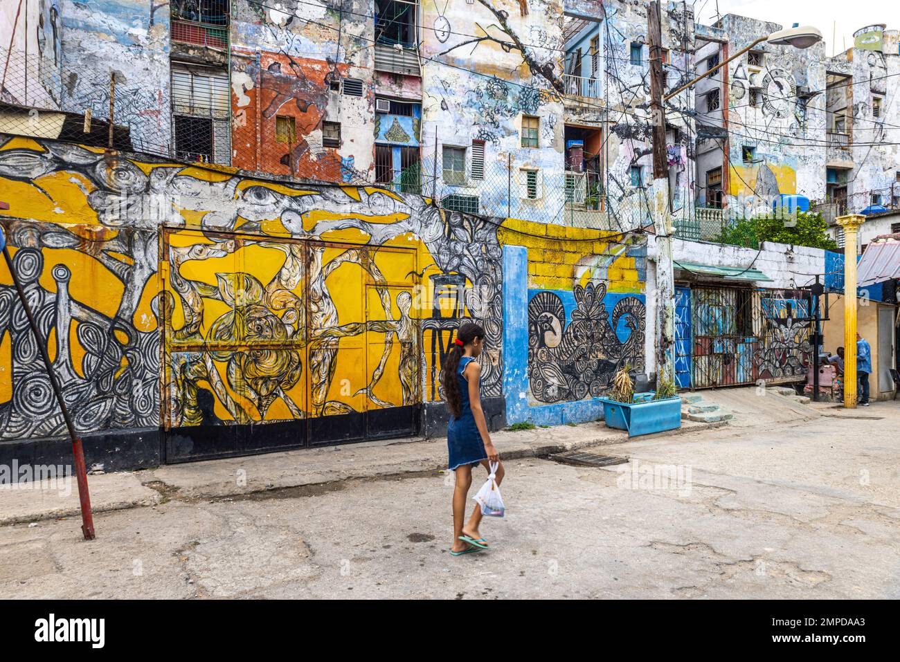 Callejon de Hamel, Havana, Cuba Stock Photo - Alamy