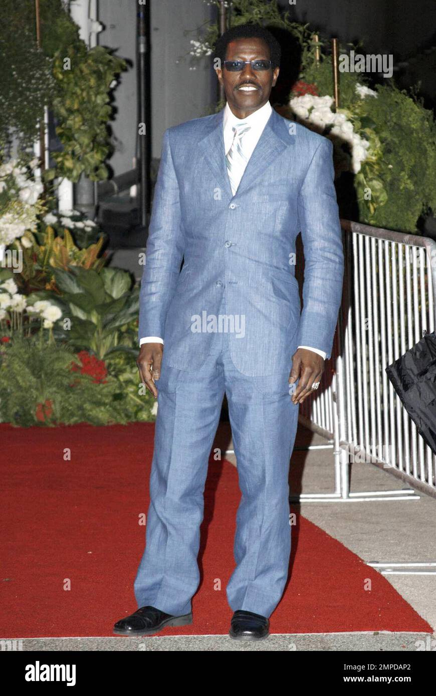 Wesley Snipes arrives at the invitation-only party to welcome the ...