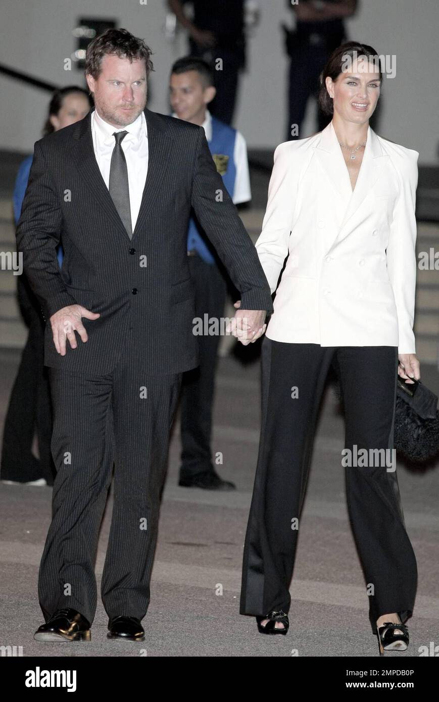 Hollywood heavy weights gathered for a party tonight to welcome David ...