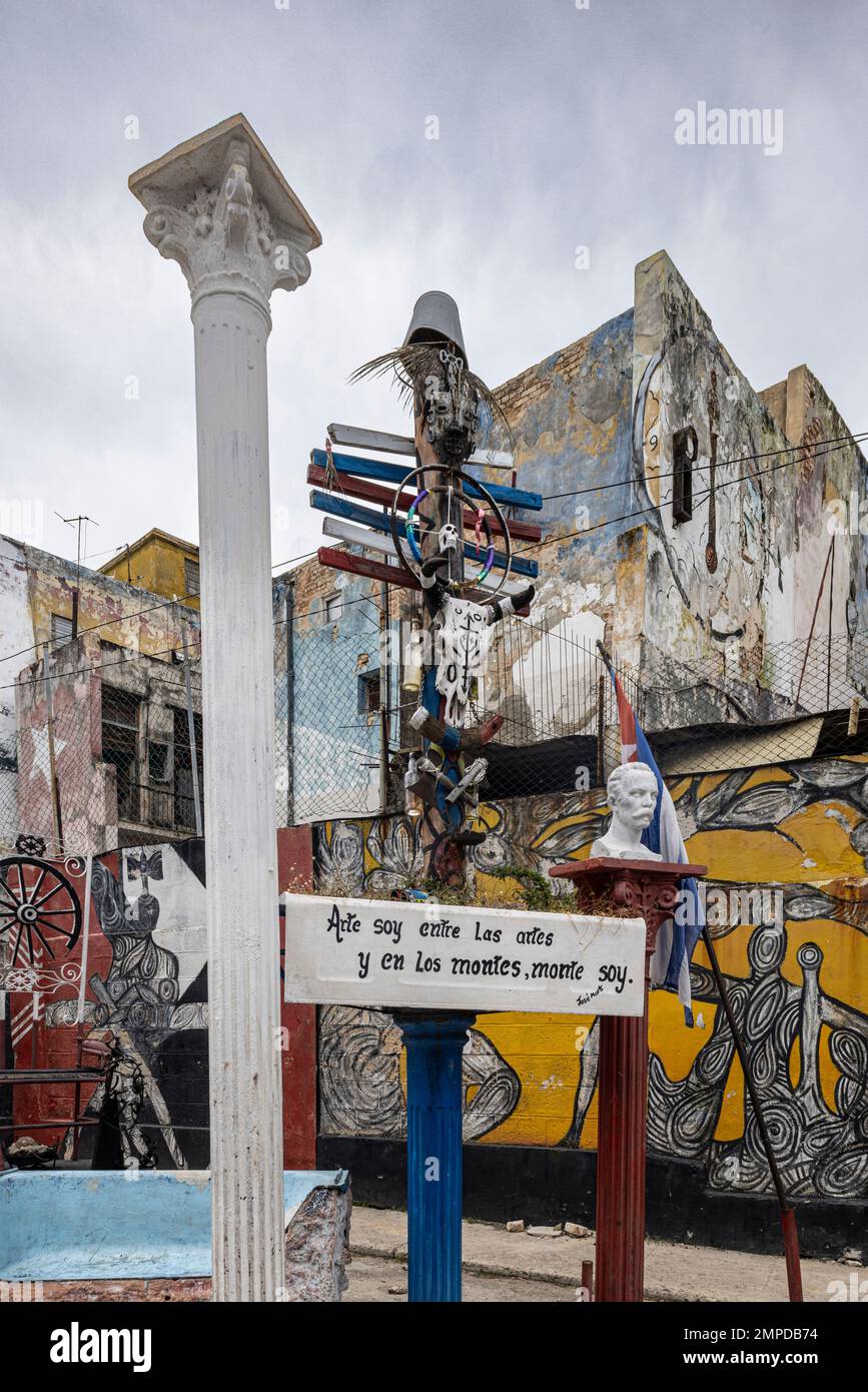 Callejon de Hamel, Havana, Cuba Stock Photo - Alamy