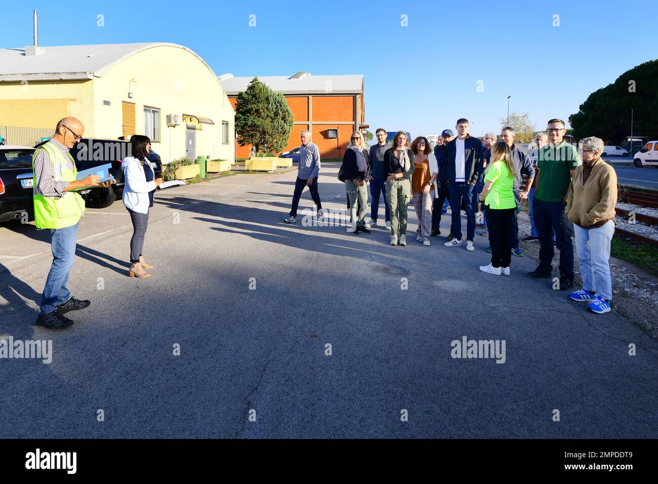 Left, Marco Ruberti, Safety Specialist and Lucia Gullo, Safety ...