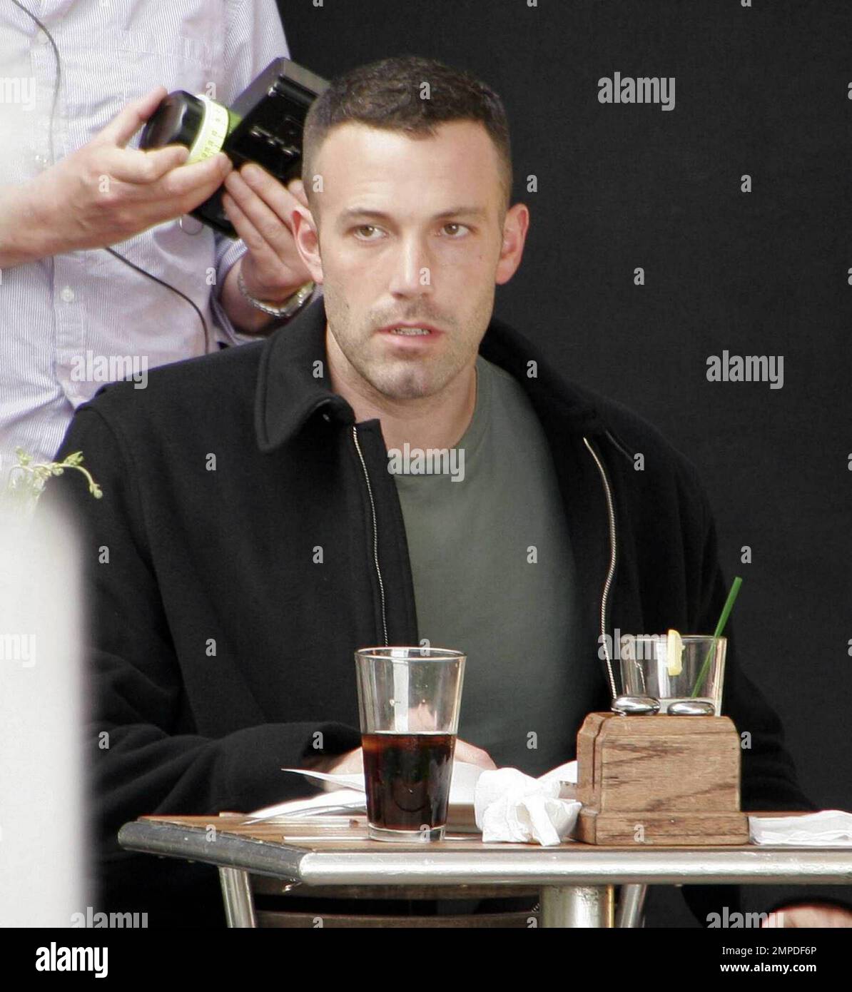 Ben Affleck films a scene for The Town in Harvard Square. Affleck, 37 ...