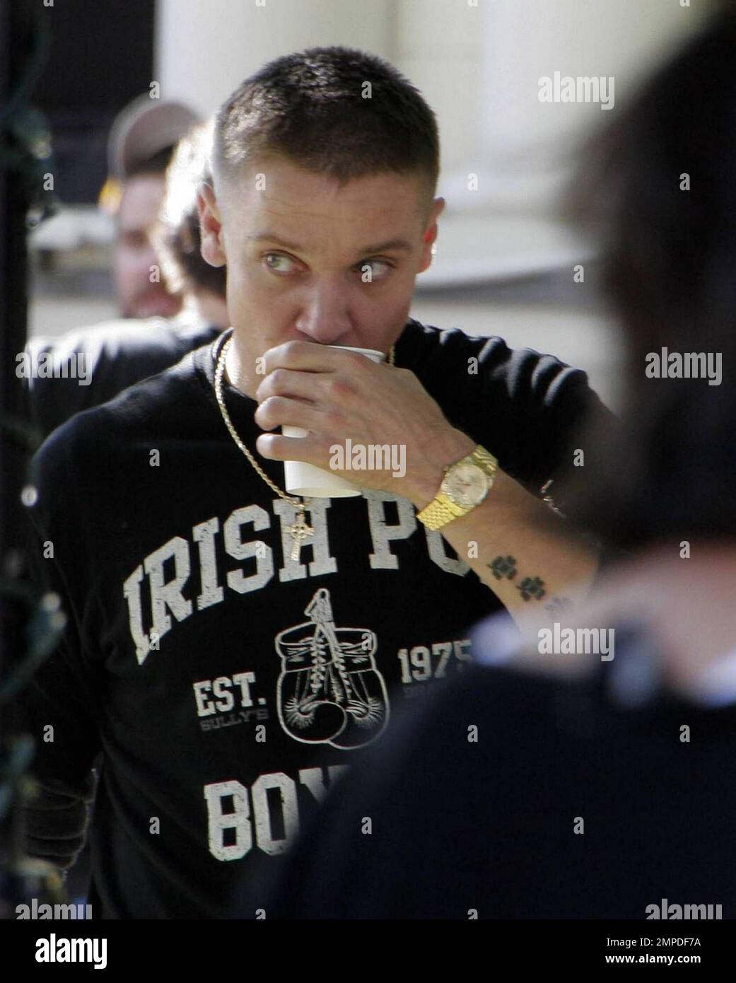 Ben Affleck films a scene for The Town in Harvard Square. Affleck, 37 ...