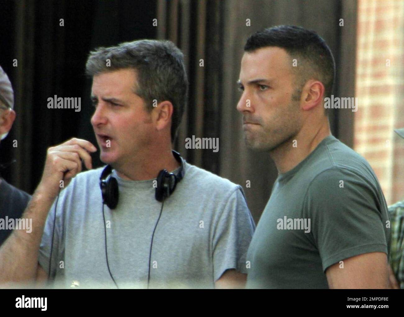 Ben Affleck films a scene for The Town in Harvard Square. Affleck, 37 ...