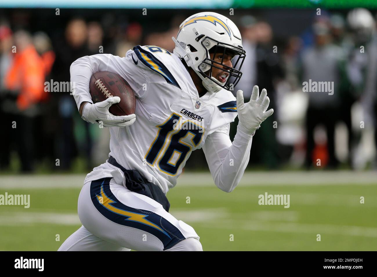 Los Angeles Chargers wide receiver Tyrell Williams (16) plays during ...