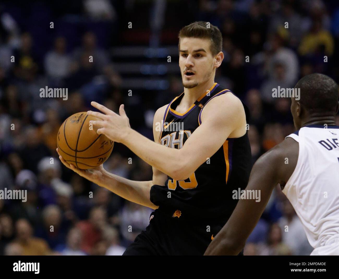 Phoenix Suns forward Dragan Bender (35) in the third quarter during an ...