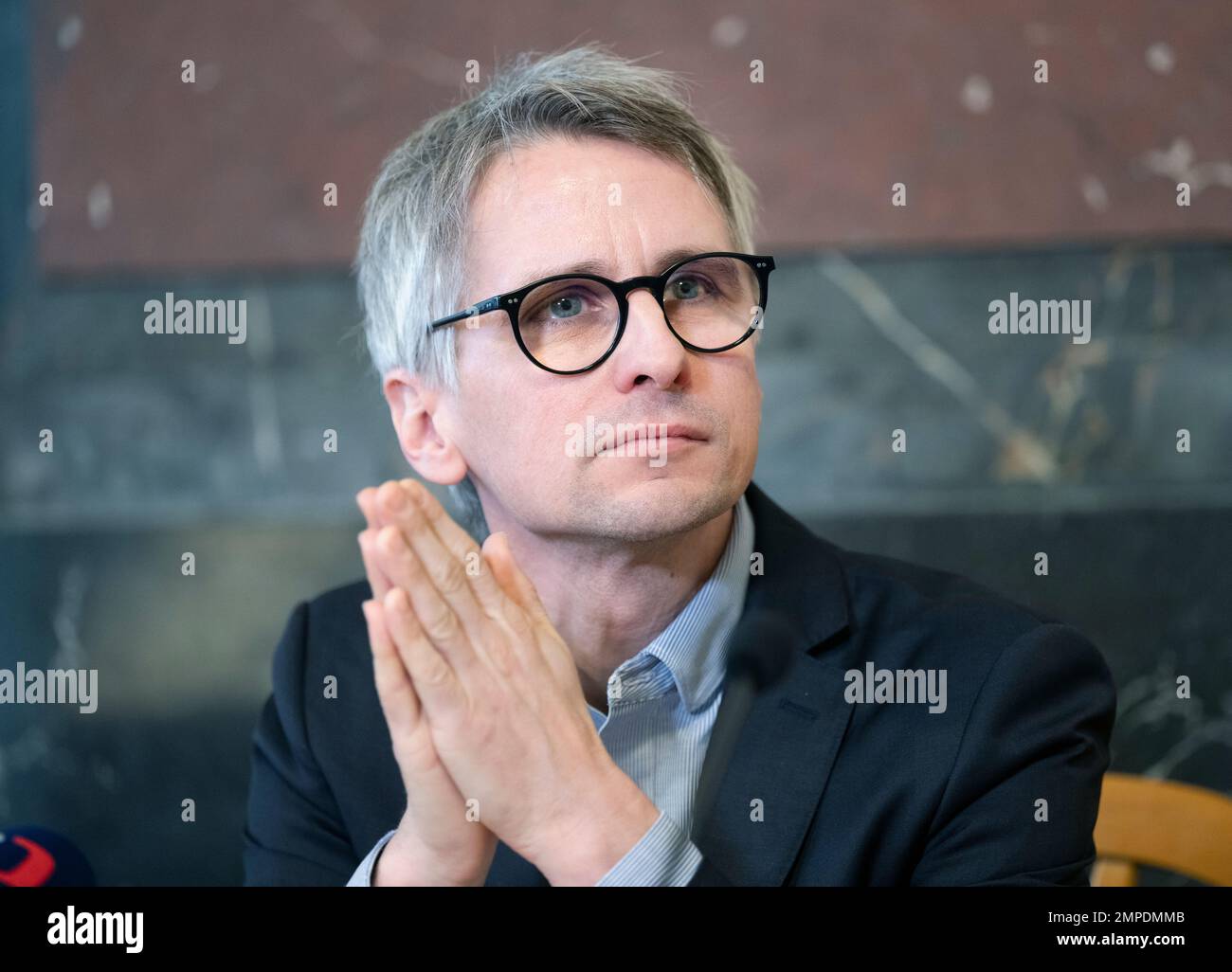 Prague, Czech Republic. 31st Jan, 2023. Petr Konupka, the new ...