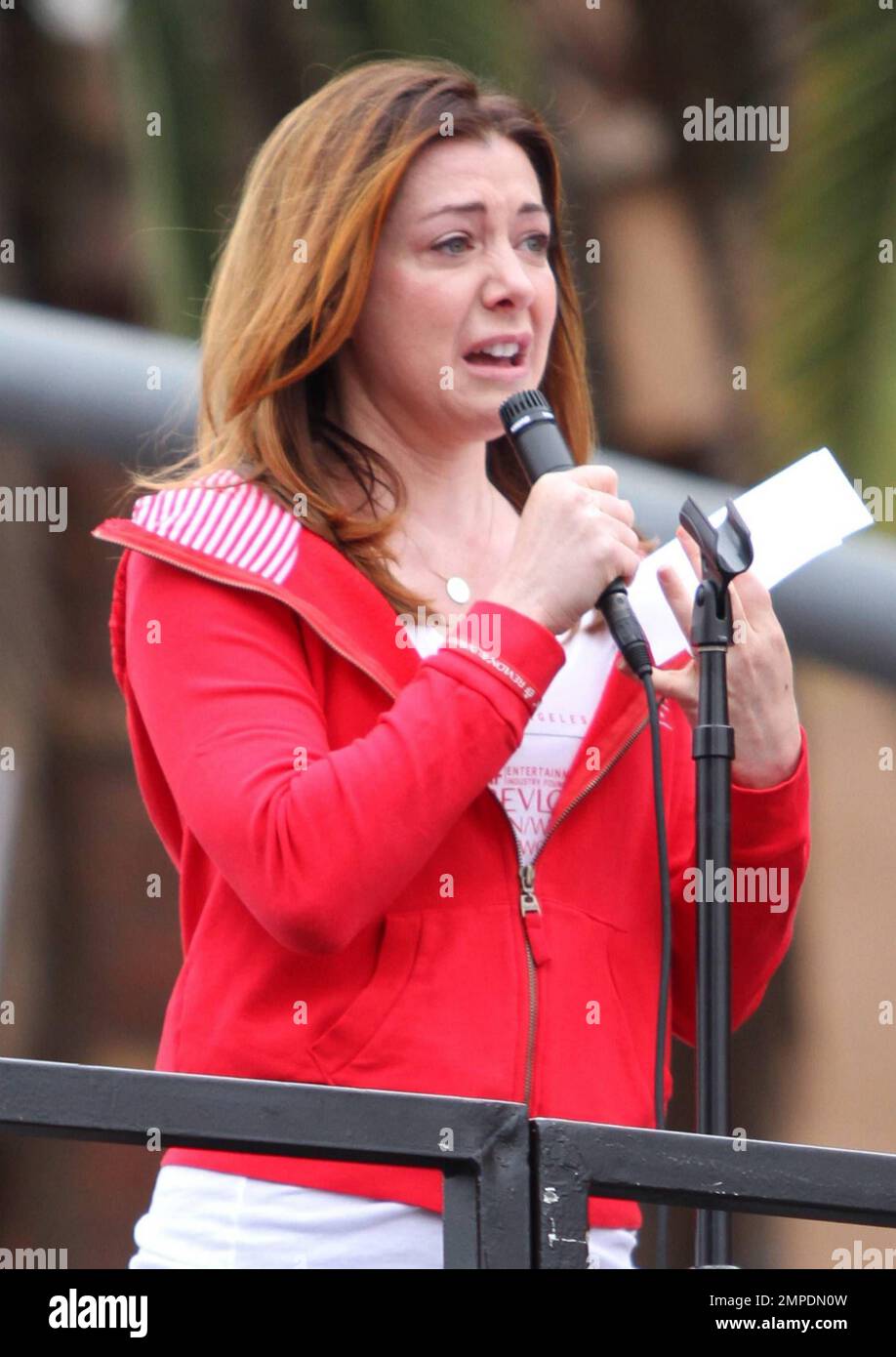 Alyson Hannigan at the 18th Annual Entertainment Industry Foundation ...