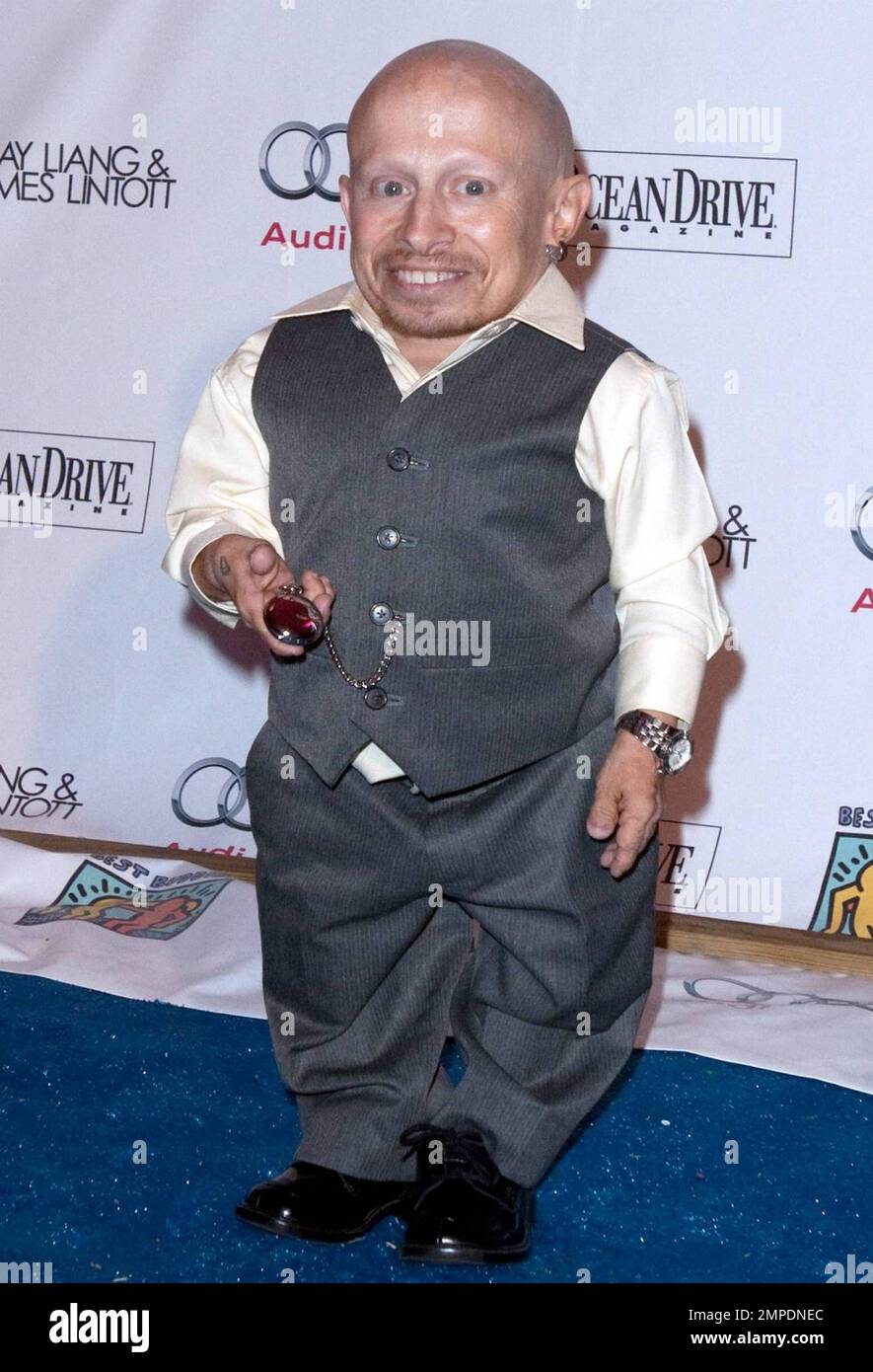 American actor and stunt performer, Verne Troyer, attends the 13th ...