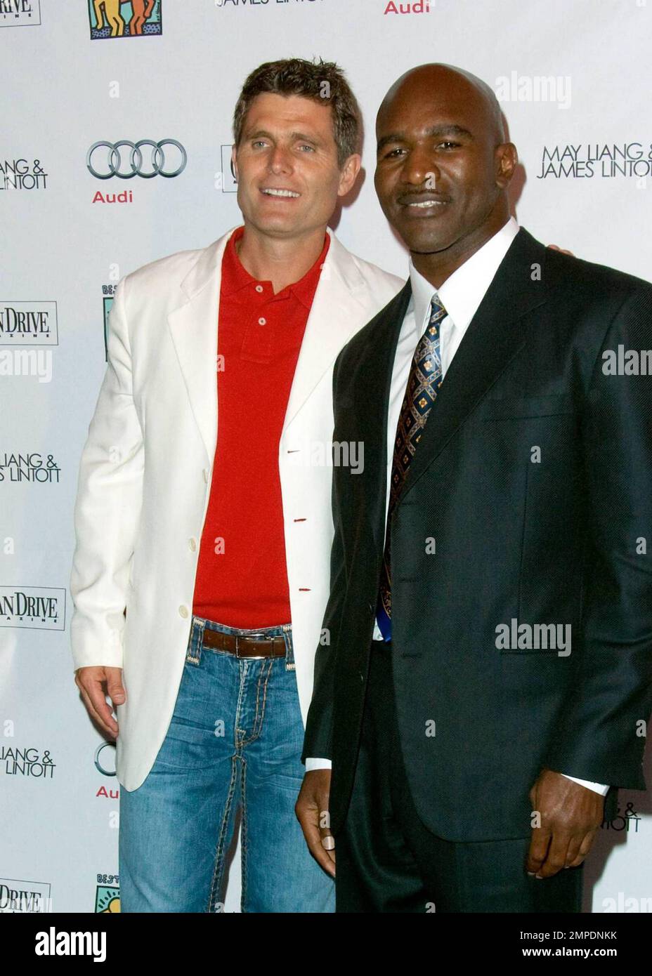 - World champion professional boxer, Evander Holyfield, attends the ...