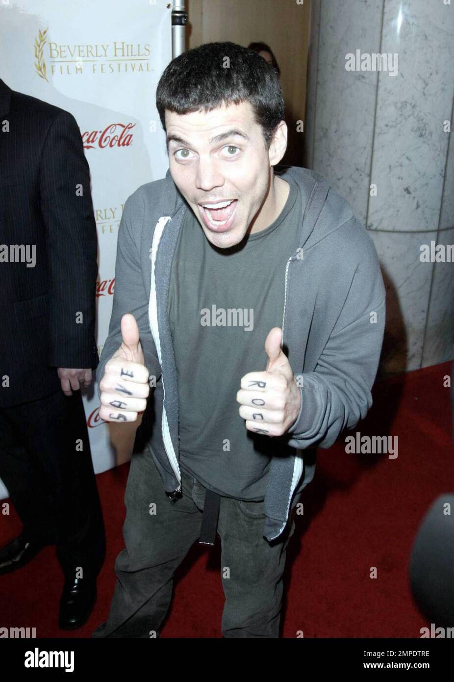 Steve-O attends the Beverly Hills Film Festival. Beverly Hills, CA. 4/1 ...