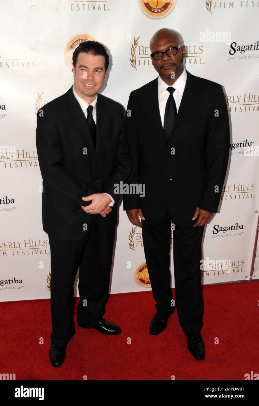 Dave Cobert and Elliott Branch Jr. of the short film "Killing Tarantino ...