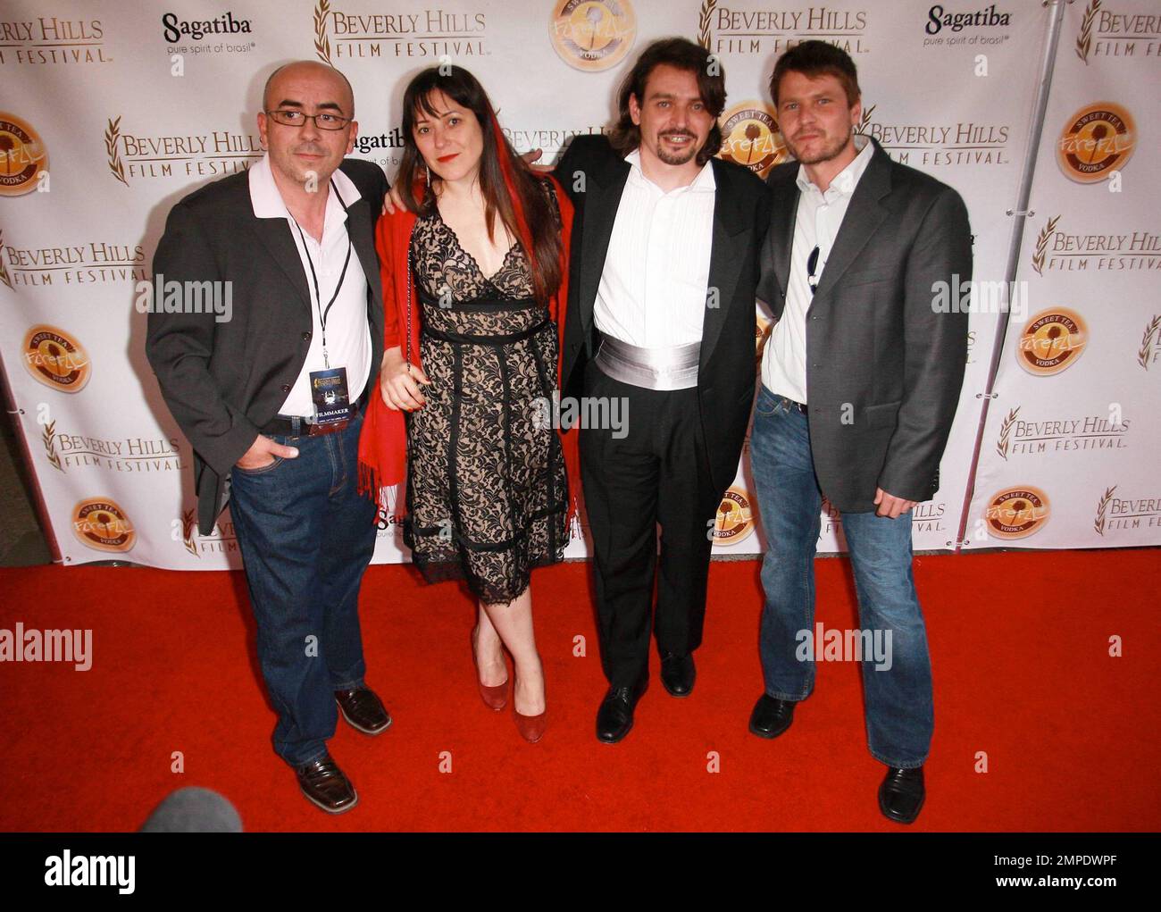 Carlo Derosa, Pina Derosa, Christoph Arnould and Pietro Zuercher arrive ...