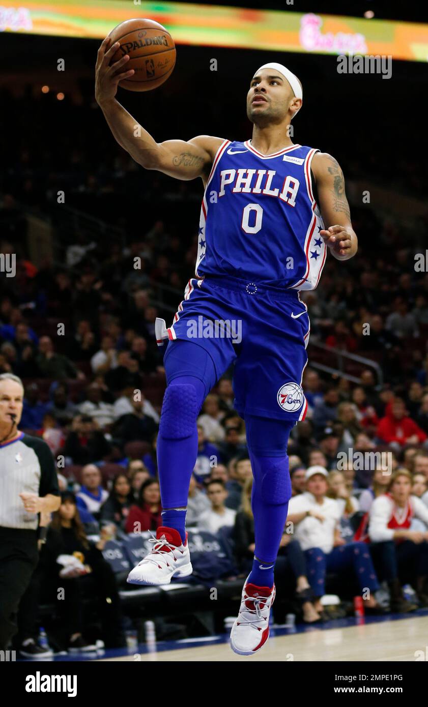 Philadelphia 76ers guard Jerryd Bayless (0) in action during an NBA ...