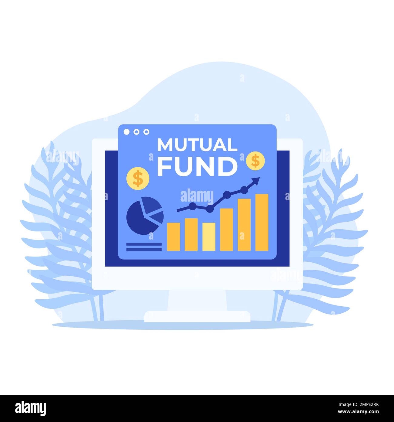 mutual fund and investing vector illustration Stock Vector Image & Art - Alamy