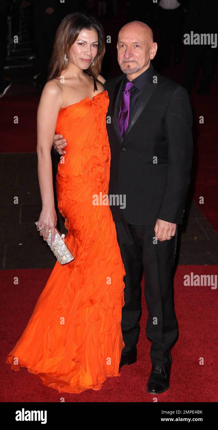 Sir Ben Kingsley and wife Daniela Lavender at the 54th BFI London Film ...