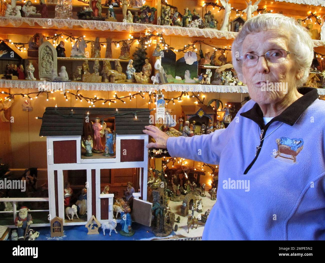 In this Wednesday, Dec. 20, 2017 photo Shirley Squires, of Guilford, Vt ...