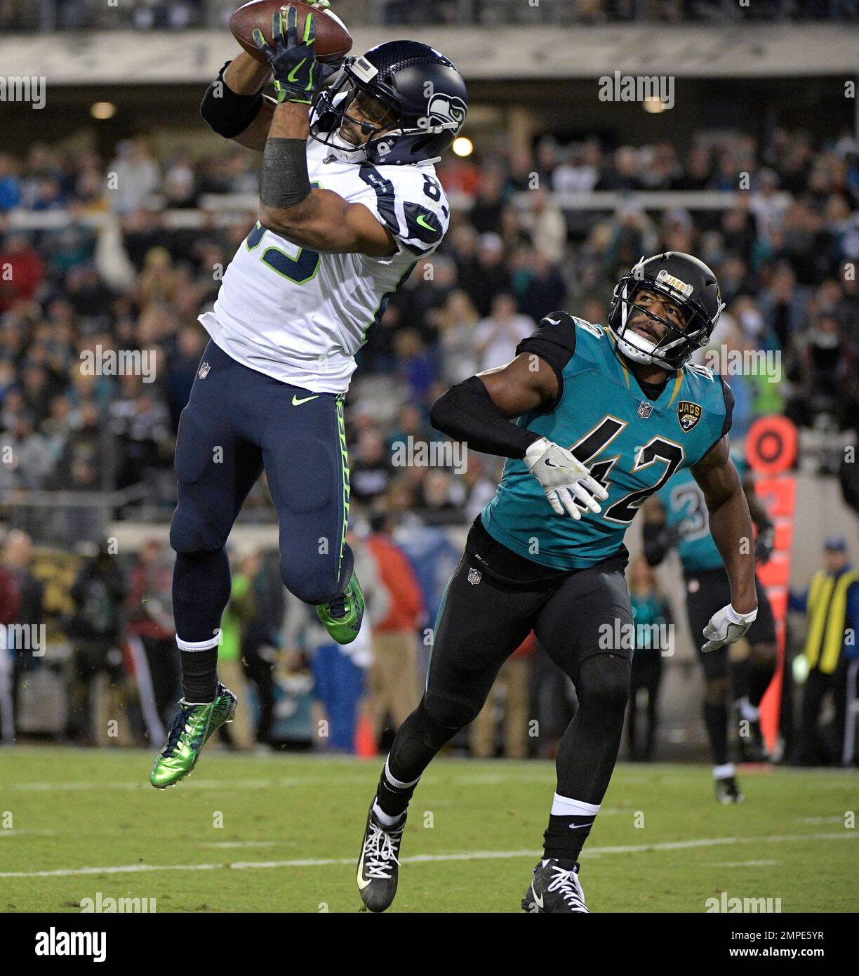 FILE - In this Dec. 10, 2017, file photo, Seattle Seahawks wide ...