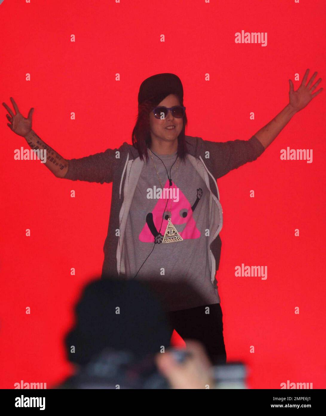 Lady Sovereign at the unveiling of the cast of Channel 4's Celebrity ...