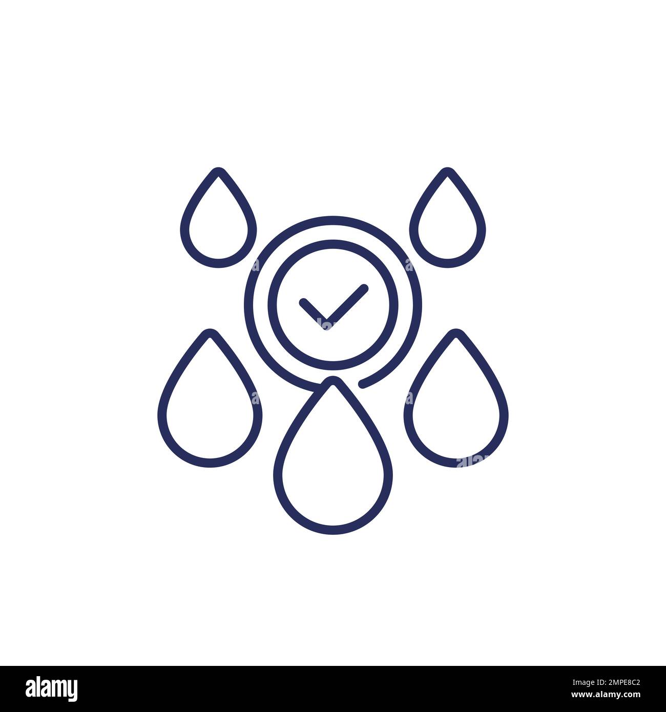 Water inspection Stock Vector Images - Alamy