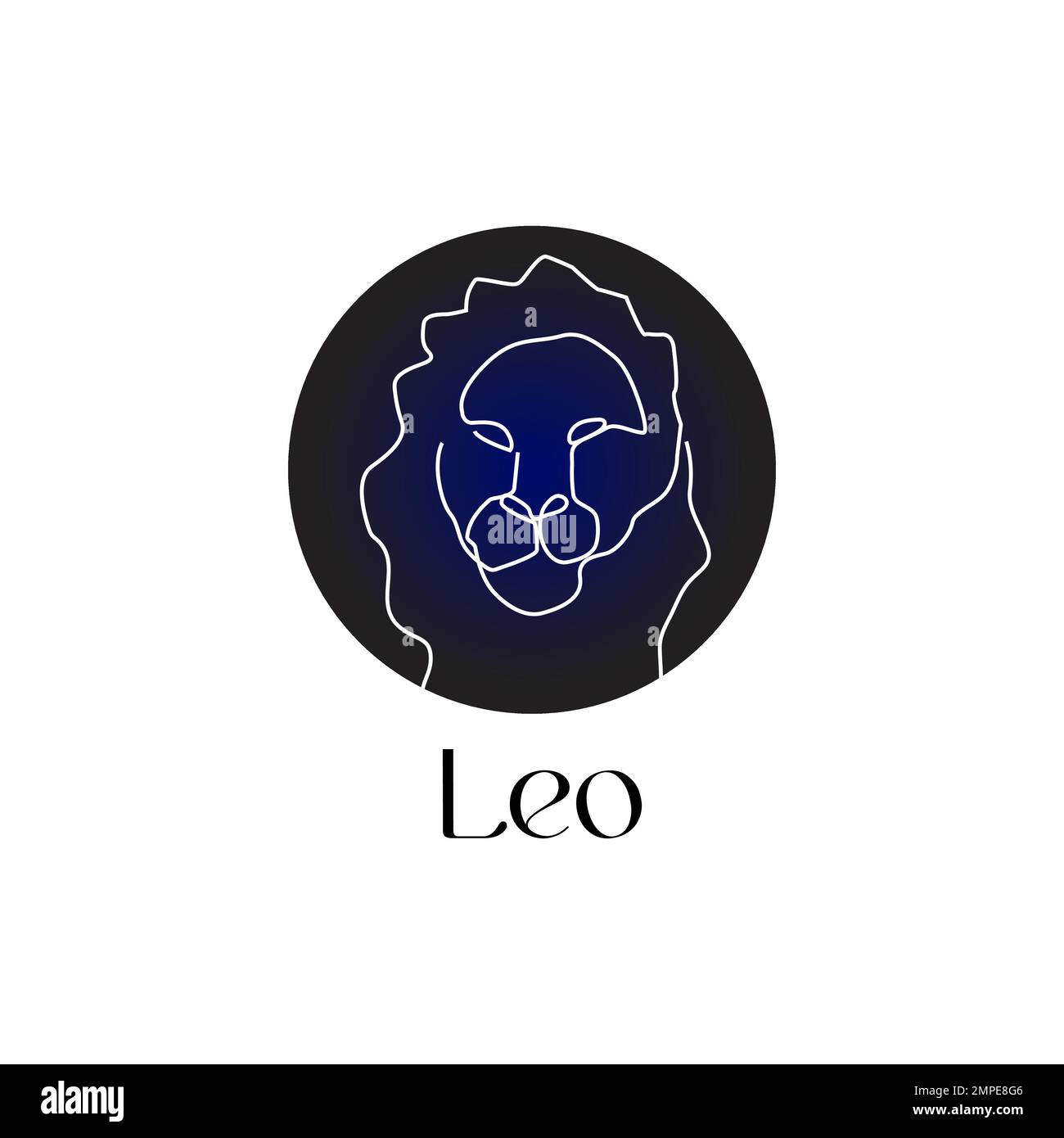 Drawing leo zodiac sign hi-res stock photography and images - Alamy