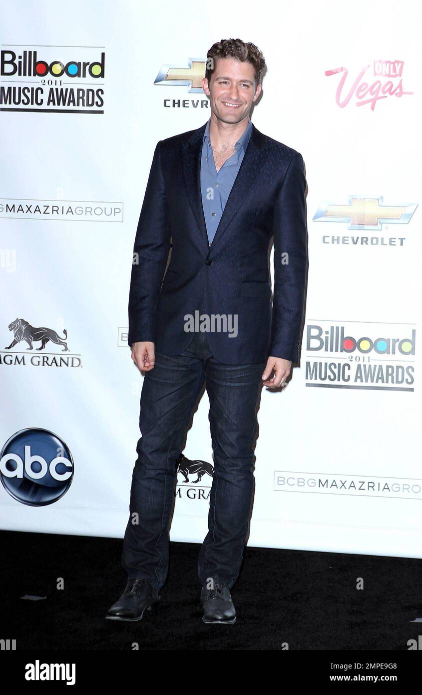 Matthew Morrison at The 2011 Billboard Music Awards Press Room at the ...