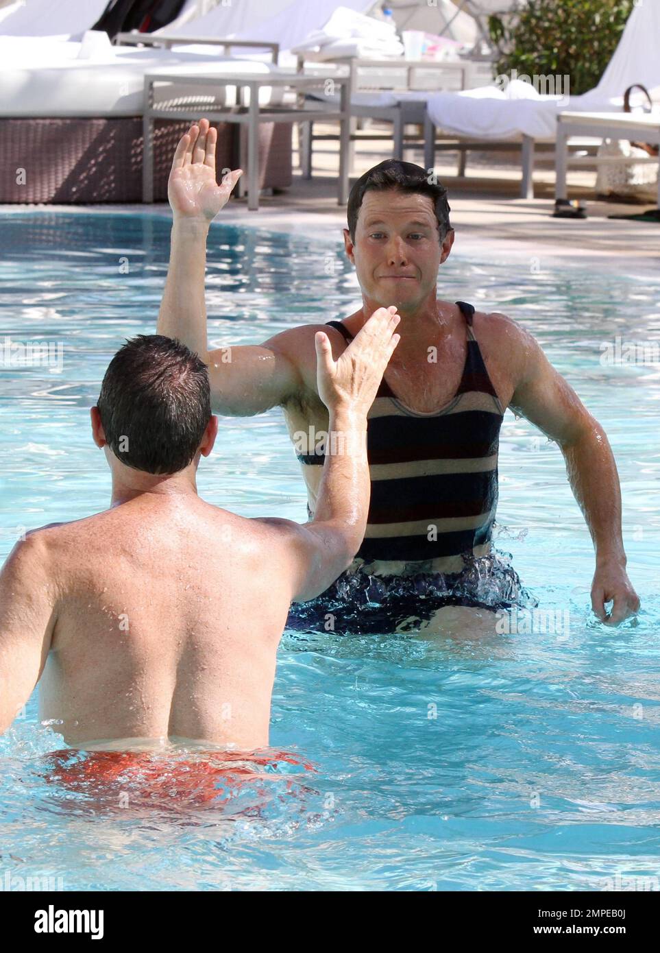 Access Hollywood host Billy Bush shows off his muscular legs in a ...