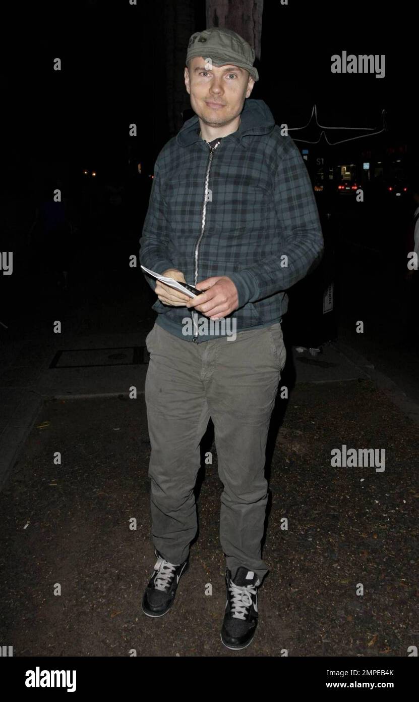 EXCLUSIVE!! Smashing Pumpkins singer Billy Corgan attends an event at ...