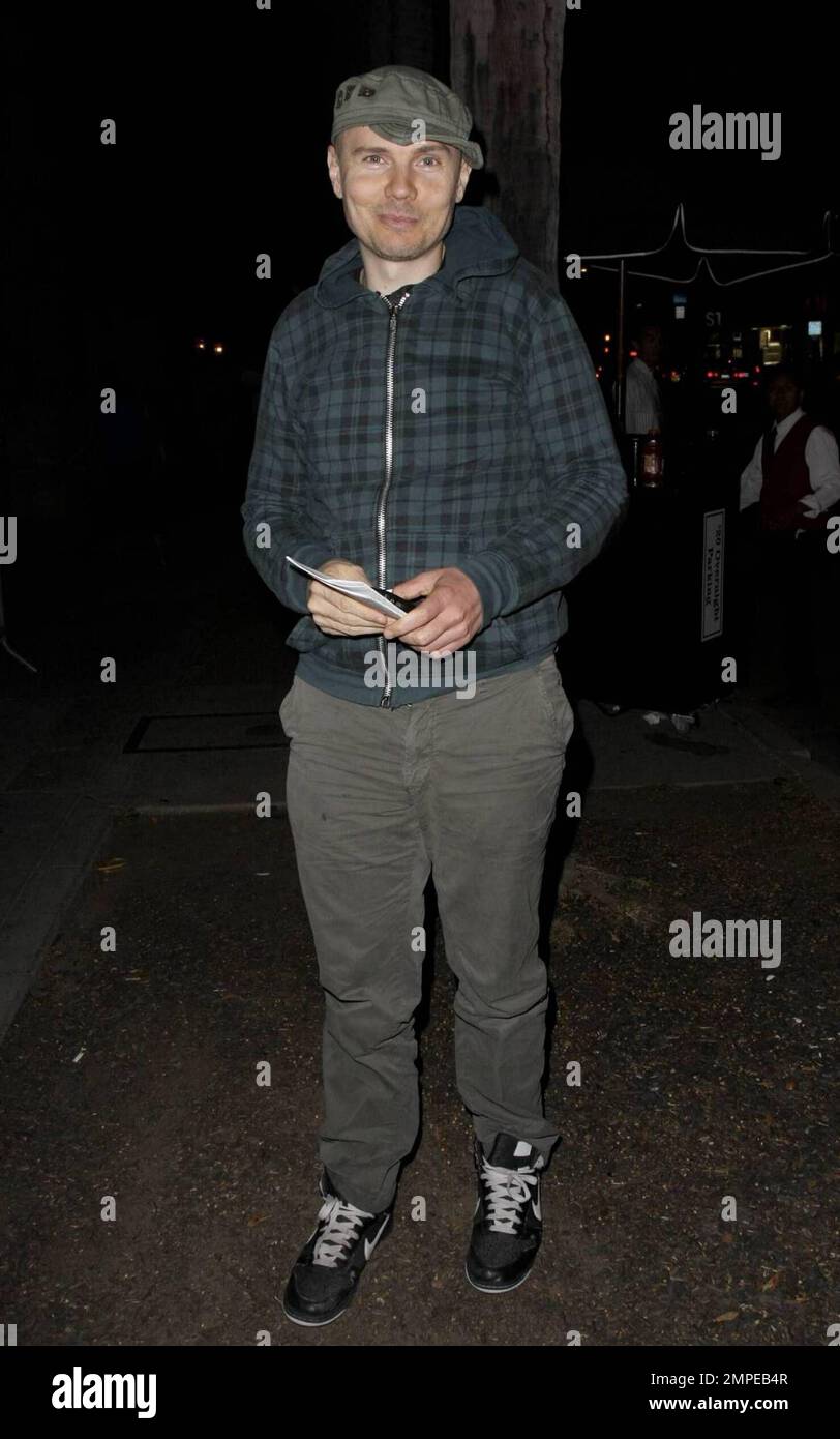 EXCLUSIVE!! Smashing Pumpkins singer Billy Corgan attends an event at ...