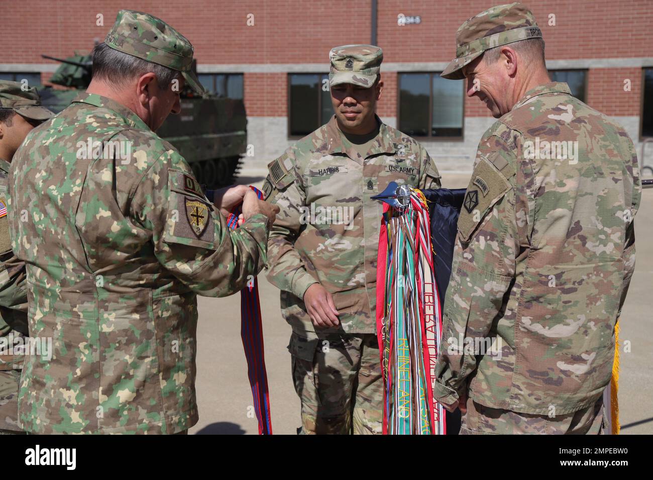 The Chief of the Romanian Land Forces Maj. General Gen. Iulian Berdilă ...