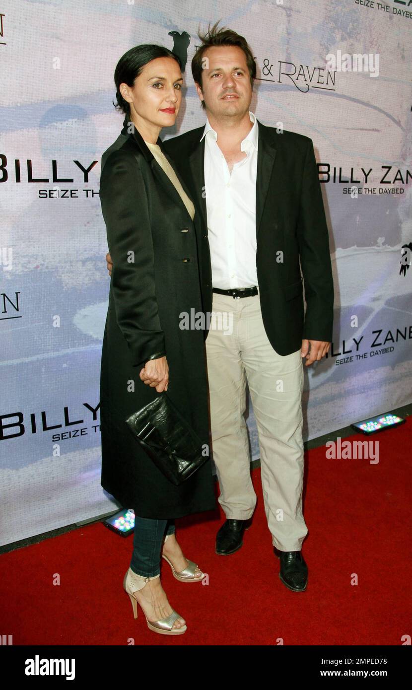 - Lisa Zane and Joel Leger at the artist's reception for Billy Zane's ...