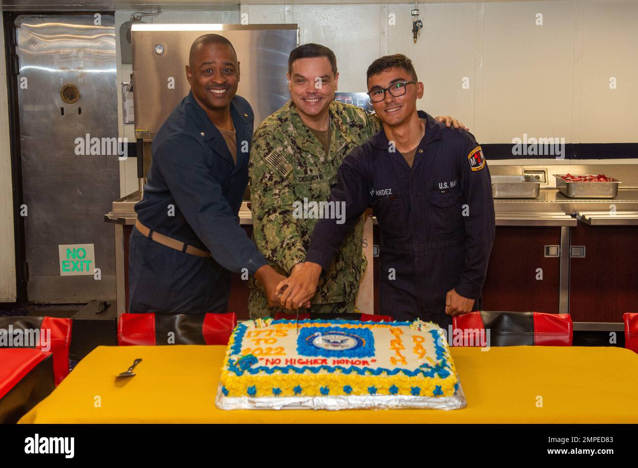 SAN DIEGO (October 13, 2022) – Capt. Matthew Cieslukowski, commanding ...