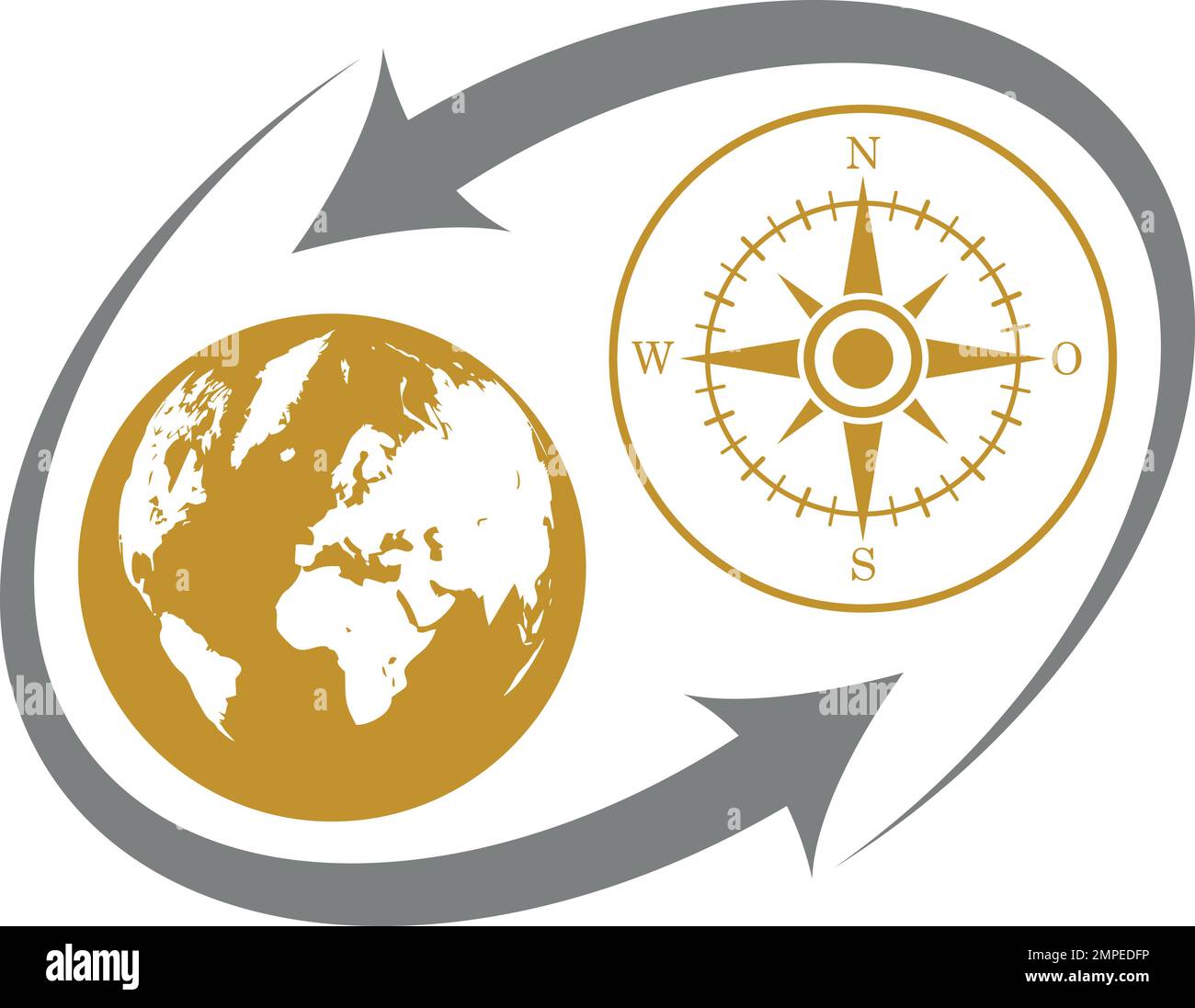 Compass, Travel Logo, Tourism, Compass logo Stock Vector Image & Art ...