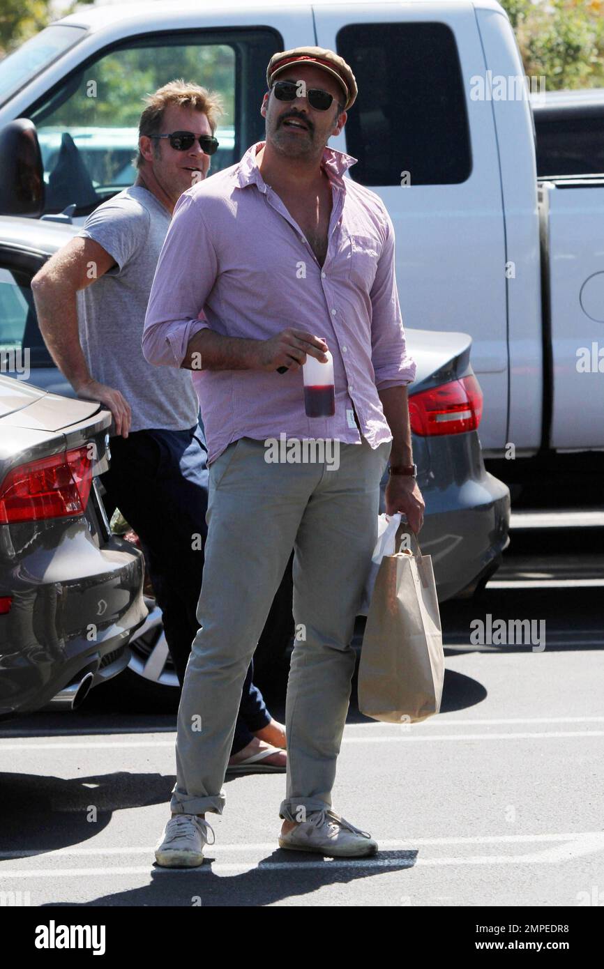 EXCLUSIVE!! Wearing a scruffy beard and a moustache actor Billy Zane ...