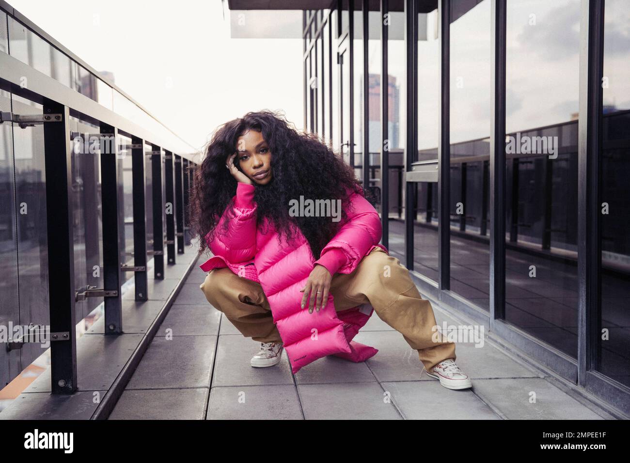 In this Dec. 4, 2017 photo, singer SZA poses for a portrait in New York ...
