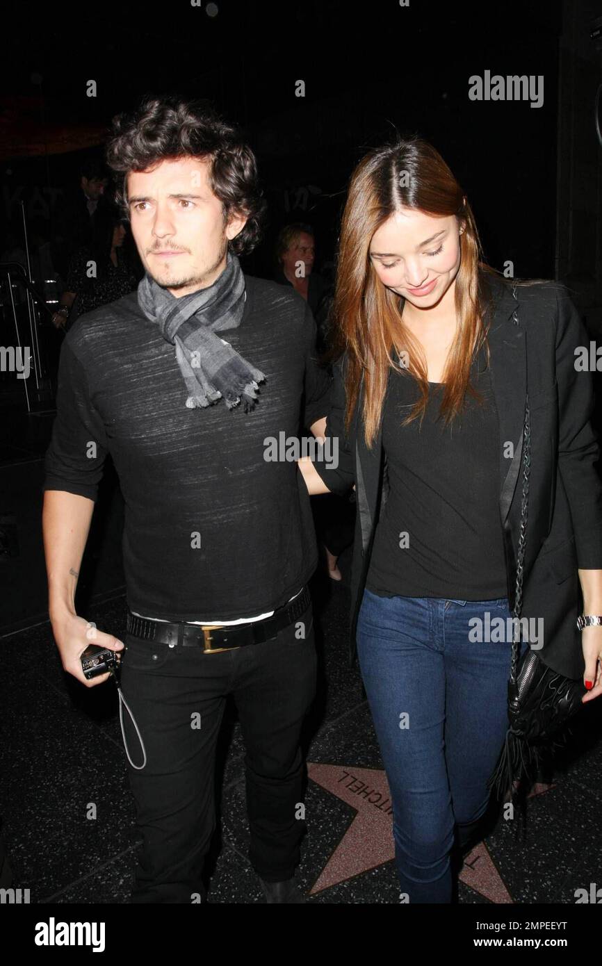 Actor Orlando Bloom continues his birthday celebrations with a night ...