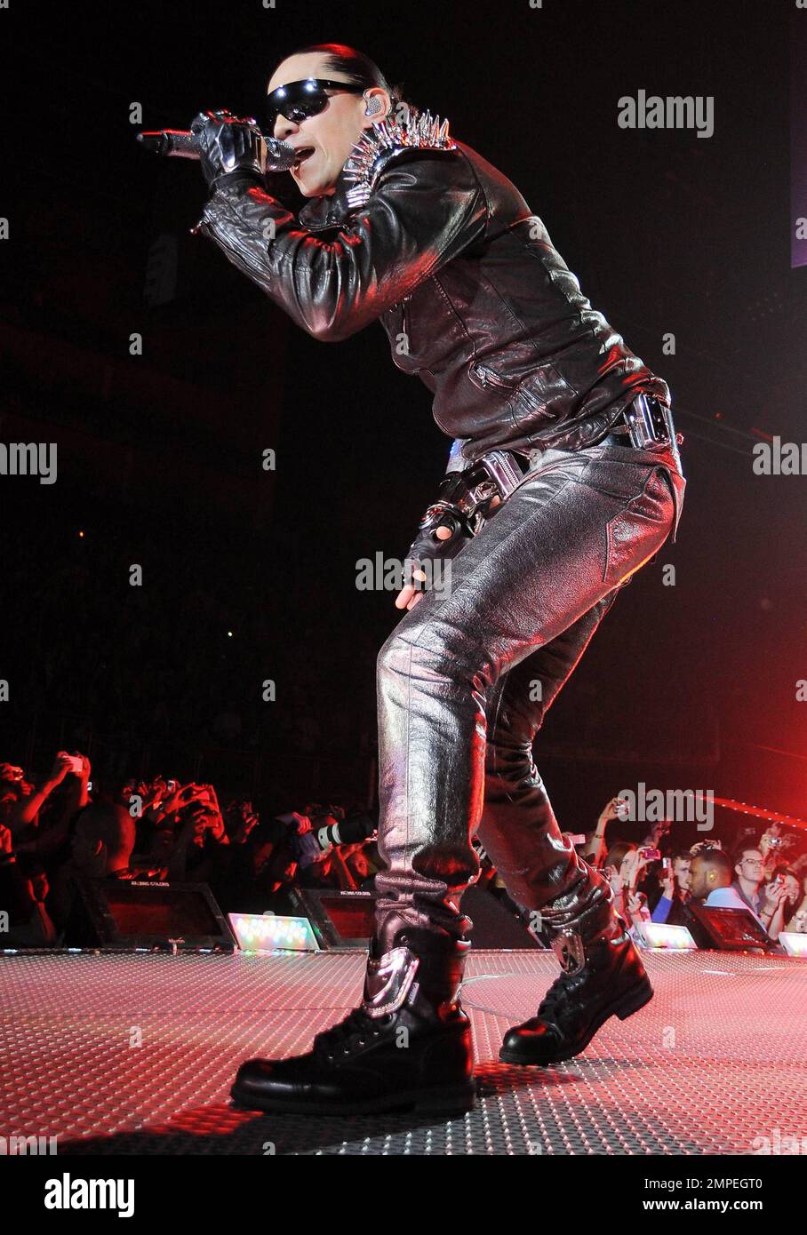 Taboo (Jaime Gomez) of the Black Eyed Peas performs live at London's O2 ...