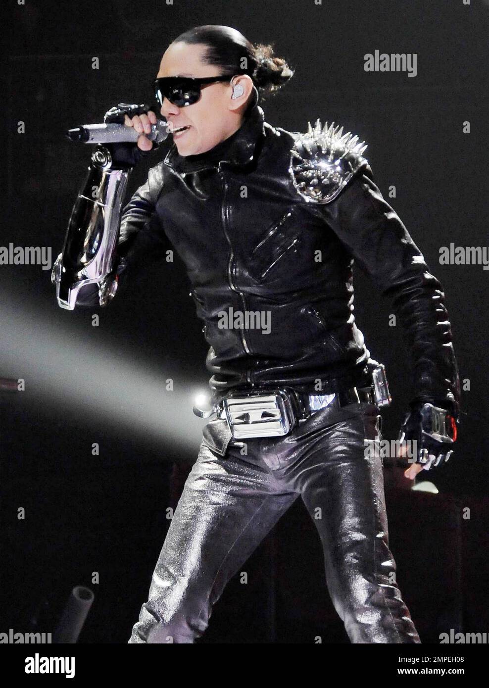 Taboo (Jaime Gomez) of the Black Eyed Peas performs live at London's O2 ...