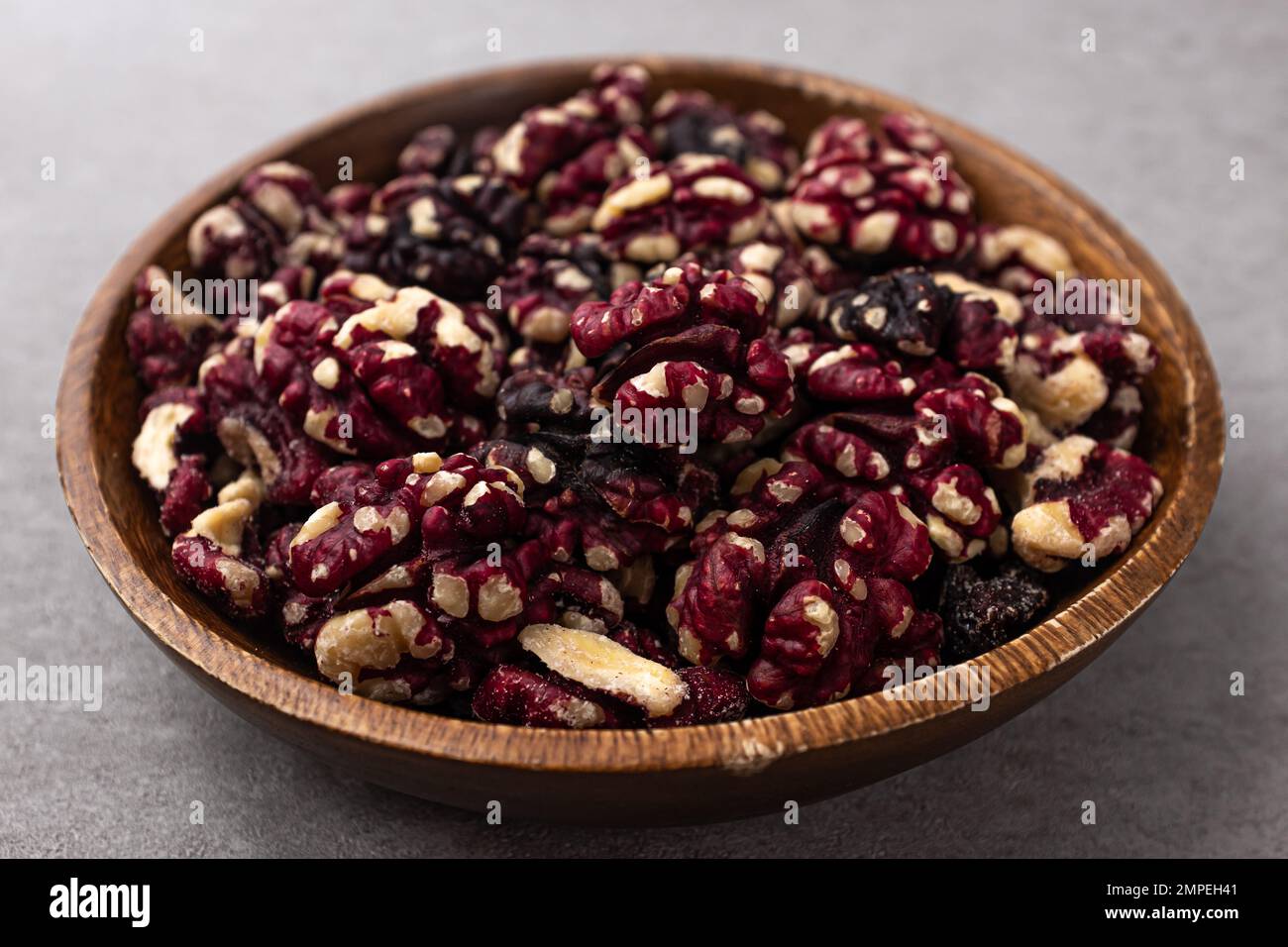 Red walnut, a variety of walnuts that are red in color Stock Photo - Alamy
