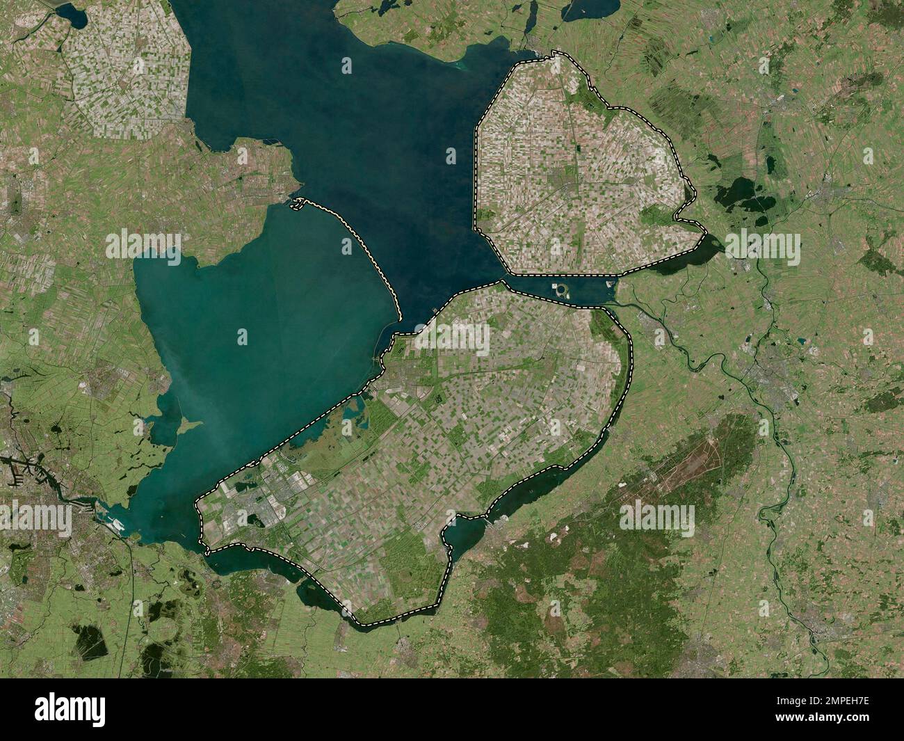 Flevoland netherlands europe map hi-res stock photography and images ...