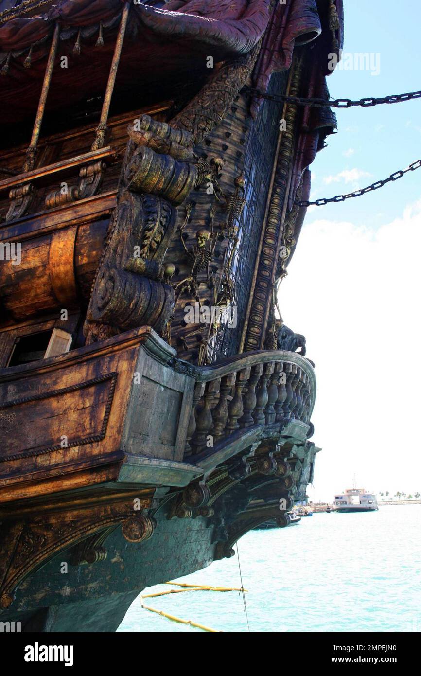 The Black Pearl, Captain Jack Sparrow's ship in the film series ...