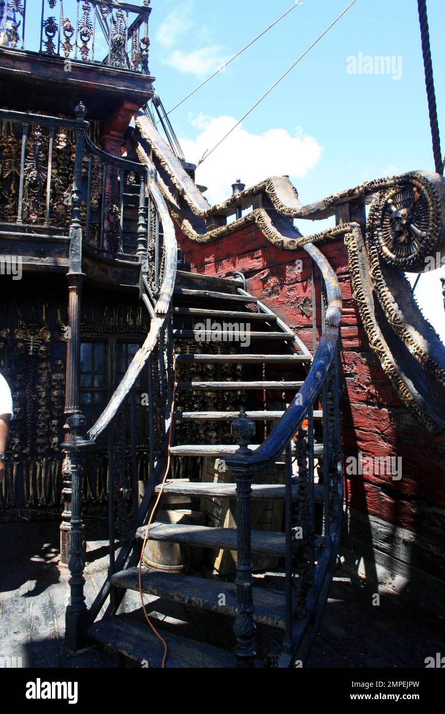 The Black Pearl, Captain Jack Sparrow's ship in the film series ...