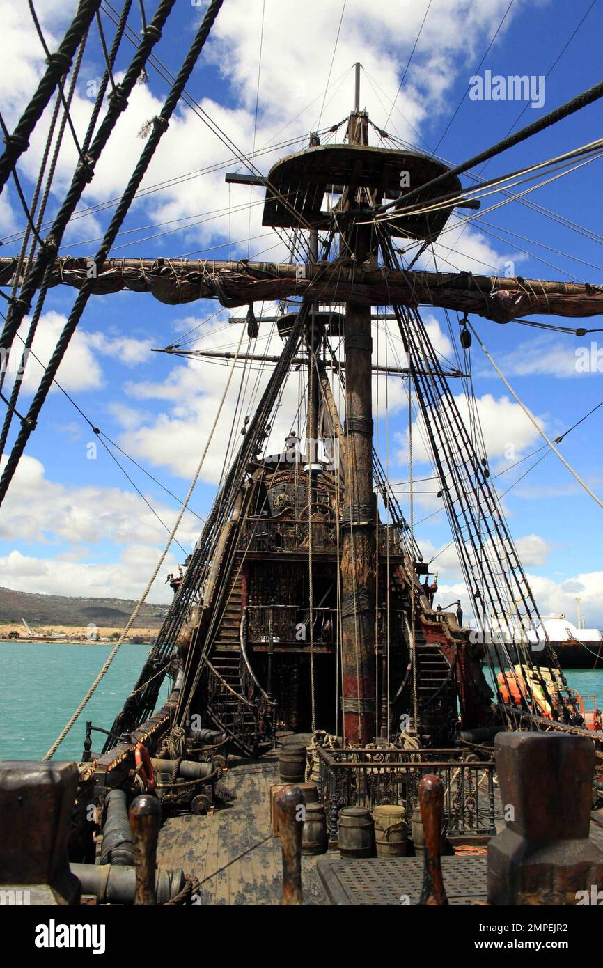 The Black Pearl, Captain Jack Sparrow's ship in the film series ...