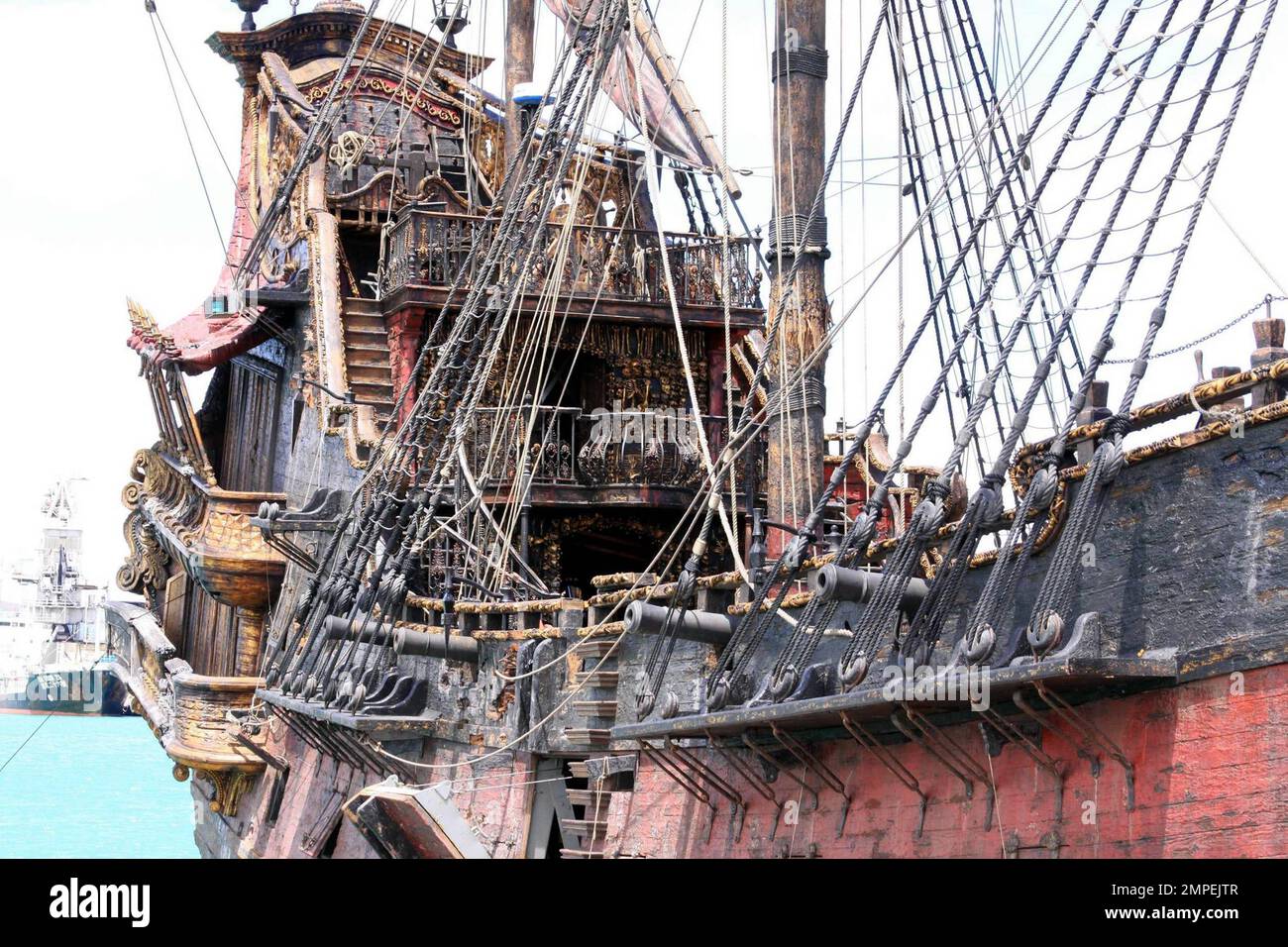 The Black Pearl, Captain Jack Sparrow's ship in the film series ...