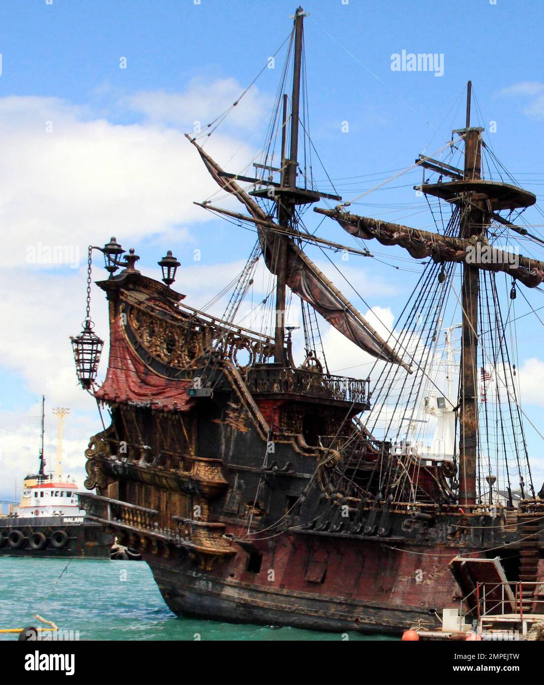 The Black Pearl, Captain Jack Sparrow's ship in the film series ...