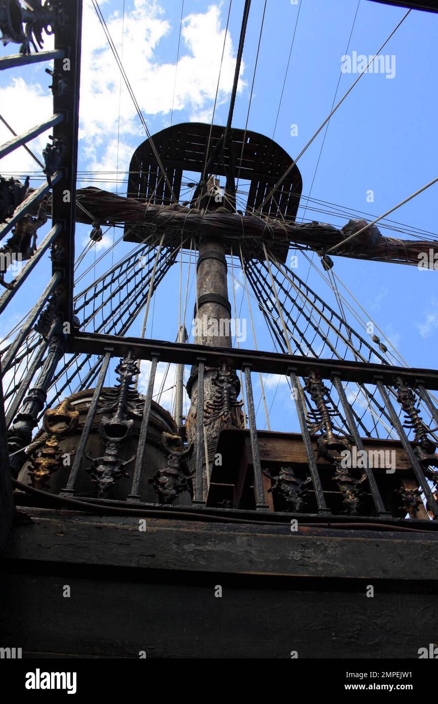 The Black Pearl, Captain Jack Sparrow's ship in the film series ...