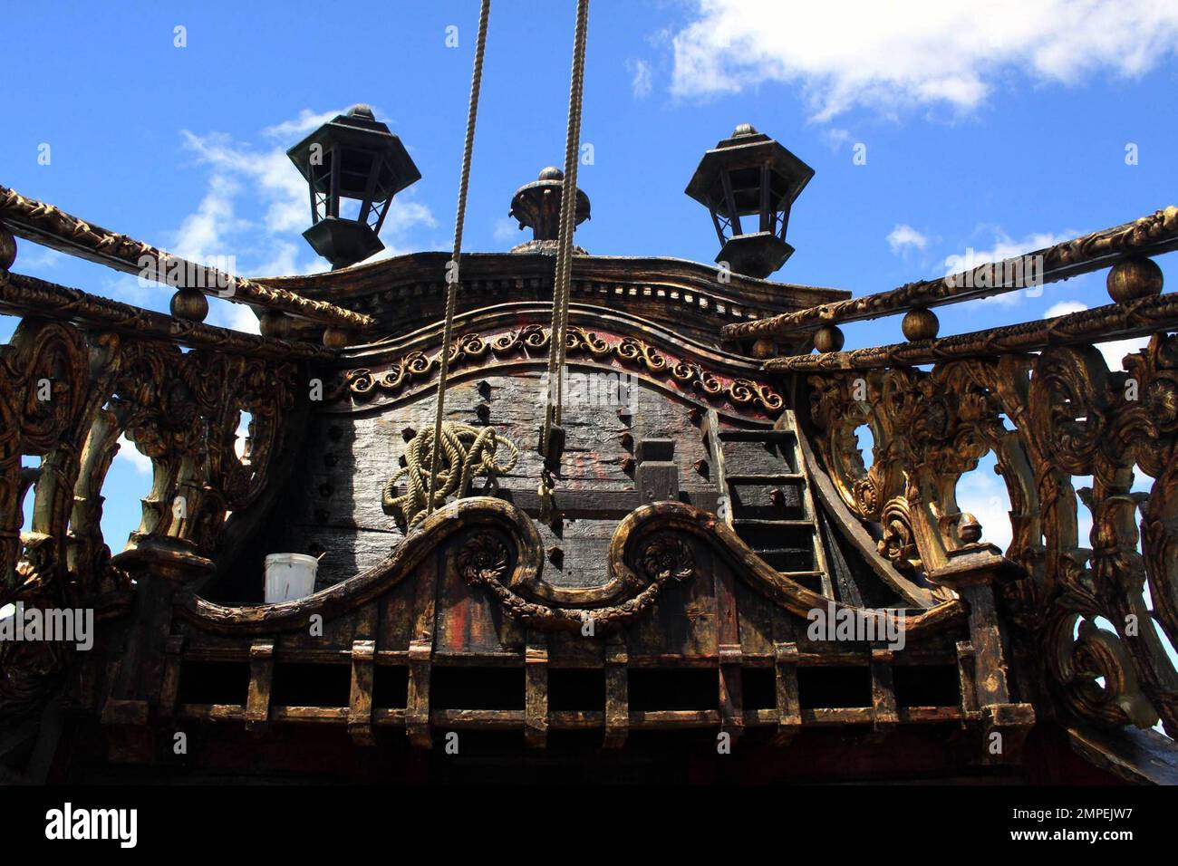 The Black Pearl, Captain Jack Sparrow's ship in the film series ...