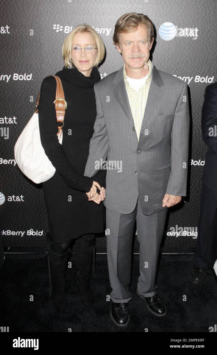 Actress Felicity Huffman and actor William H. Macy attend the ...